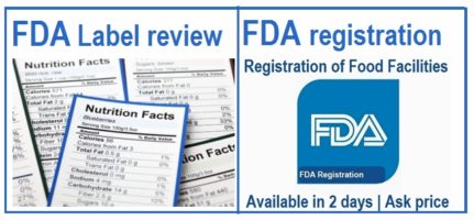 FDA label review company | FDA certificate | Export documents | My CMS